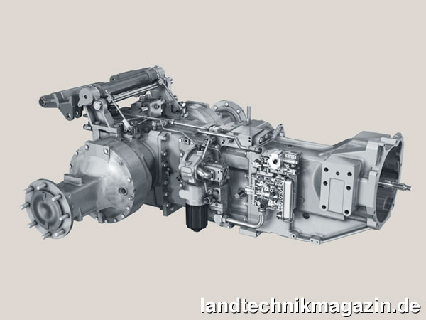 ZF auf der Agritechnica 2009 mit Kurbelwellen-Startergenerator ...