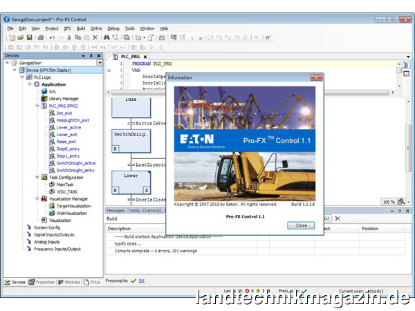 Neue elektronische Steuerungen und Software aus der Eaton-Produktreihe ...