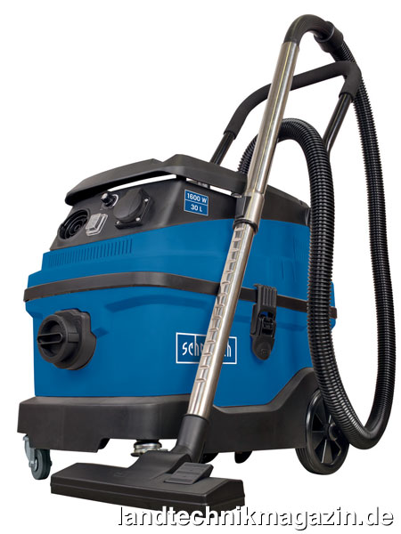 Der neue scheppach ASP30 Nass-Trockensauger mit 3-Filter-System