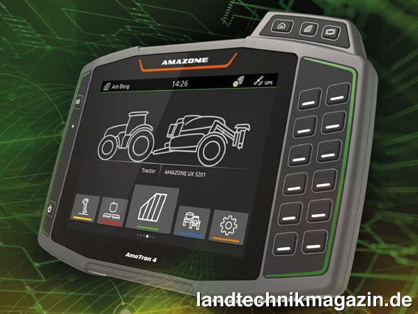 Amazone erhält iF Design Award 2019 für AmaTron 4 ISOBUS-Terminal ...