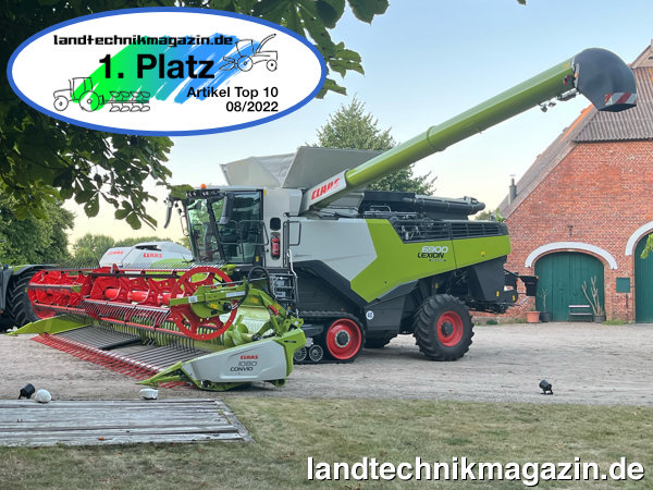 landtechnikmagazin.de Artikel Top 10 August 2022: Claas Neuheiten auf ...