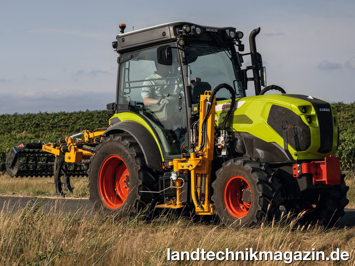 Claas erweitert Schmalspurtraktoren um NEXOS 2 CMATIC - Traktoren